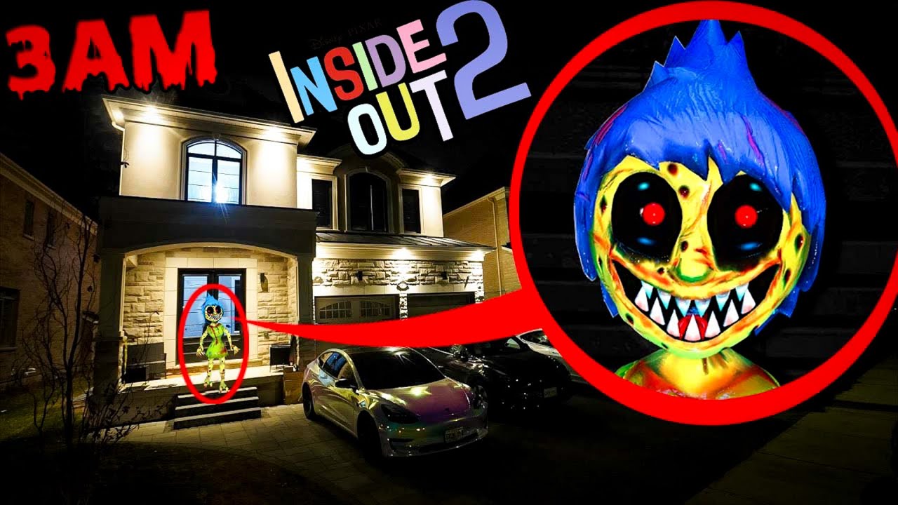 IF YOU SEE INSANITY FROM INSIDE OUT 2 OUTSIDE OF YOUR HOUSE AT 3AM, RUN! (VILLAIN JOY) - YouTube