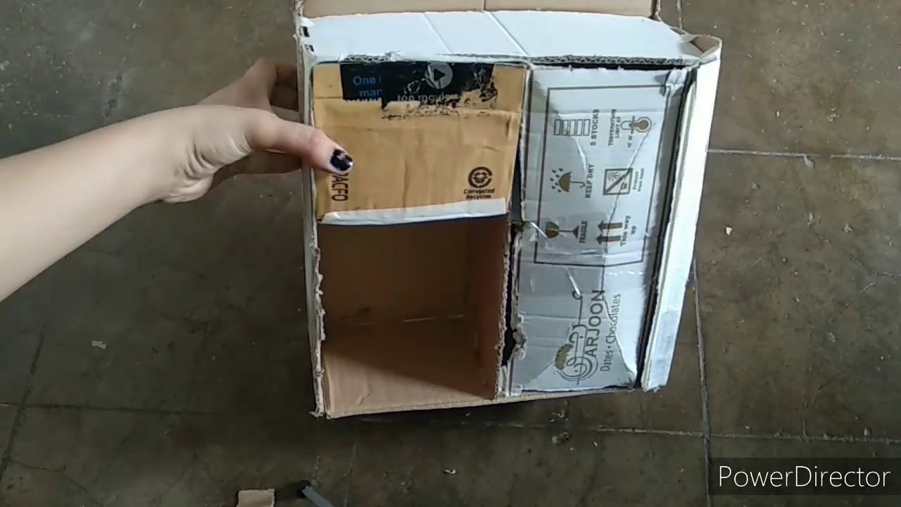 How to make a Kitchen set with cardboard | waste out of best - YouTube