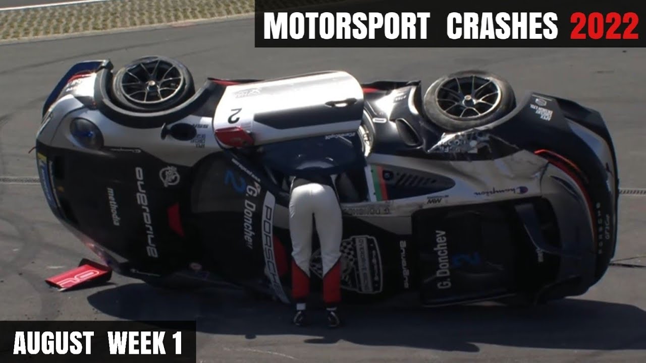 Motorsport Crashes 2022 August Week 1 - YouTube