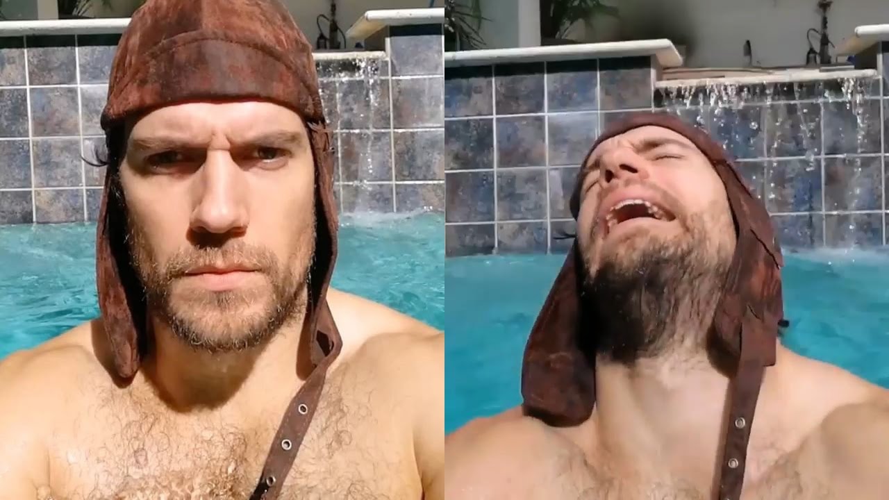 Henry Cavill | Workout in The Pool! - 2017 - YouTube