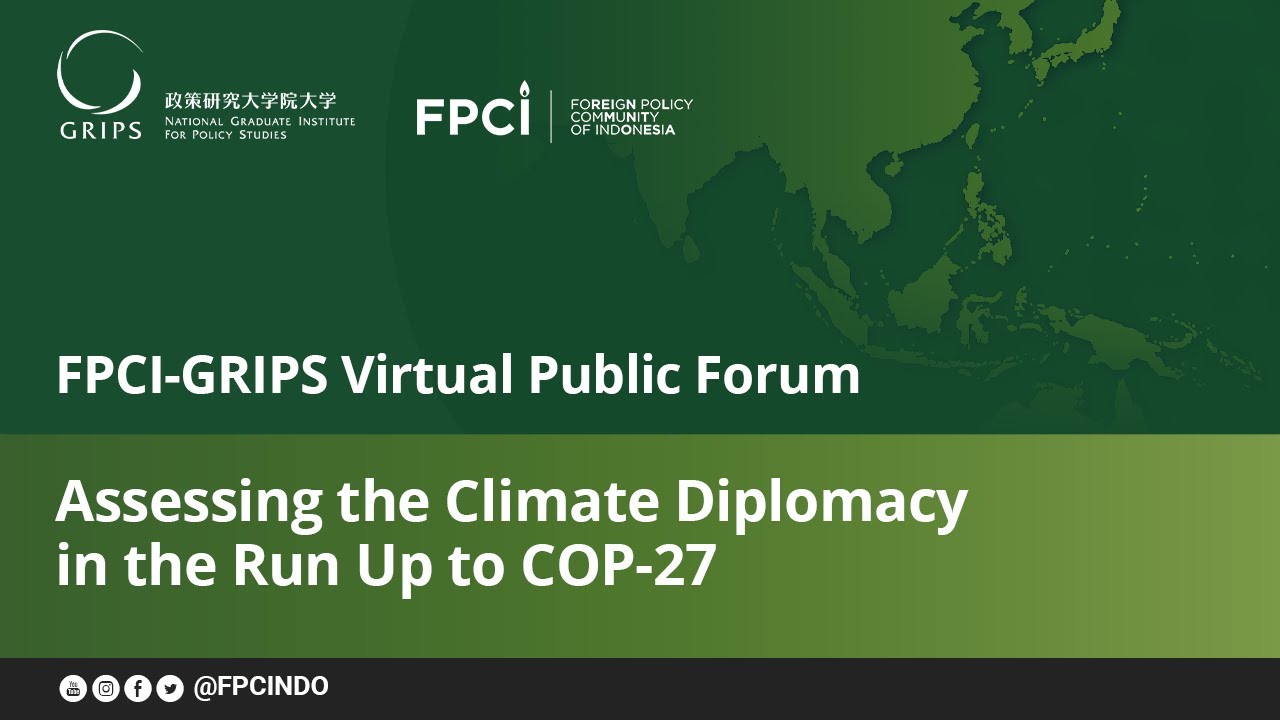 Assessing the Climate Diplomacy in the Run-Up to COP-27 - YouTube