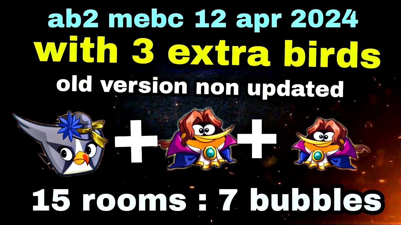 Angry Birds 2 Mighty Eagle Bootcamp Mebc 12 Apr 2024 New Version With 3