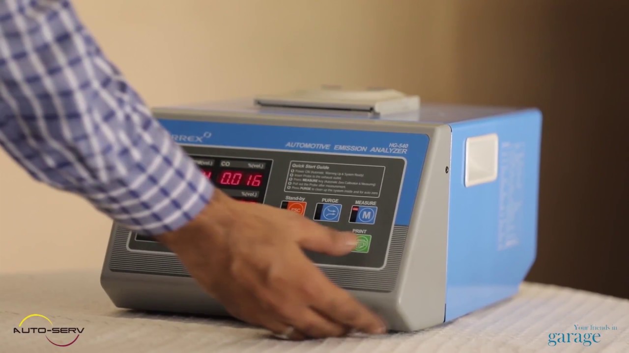 Auto serv Puc machine ARAI APPROVED - YouTube