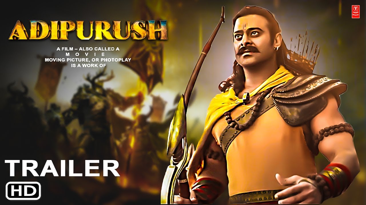 Adipurush Movie Trailer (2023) - Prabhas, Kriti Sanon,Sunny Singh,Om ...