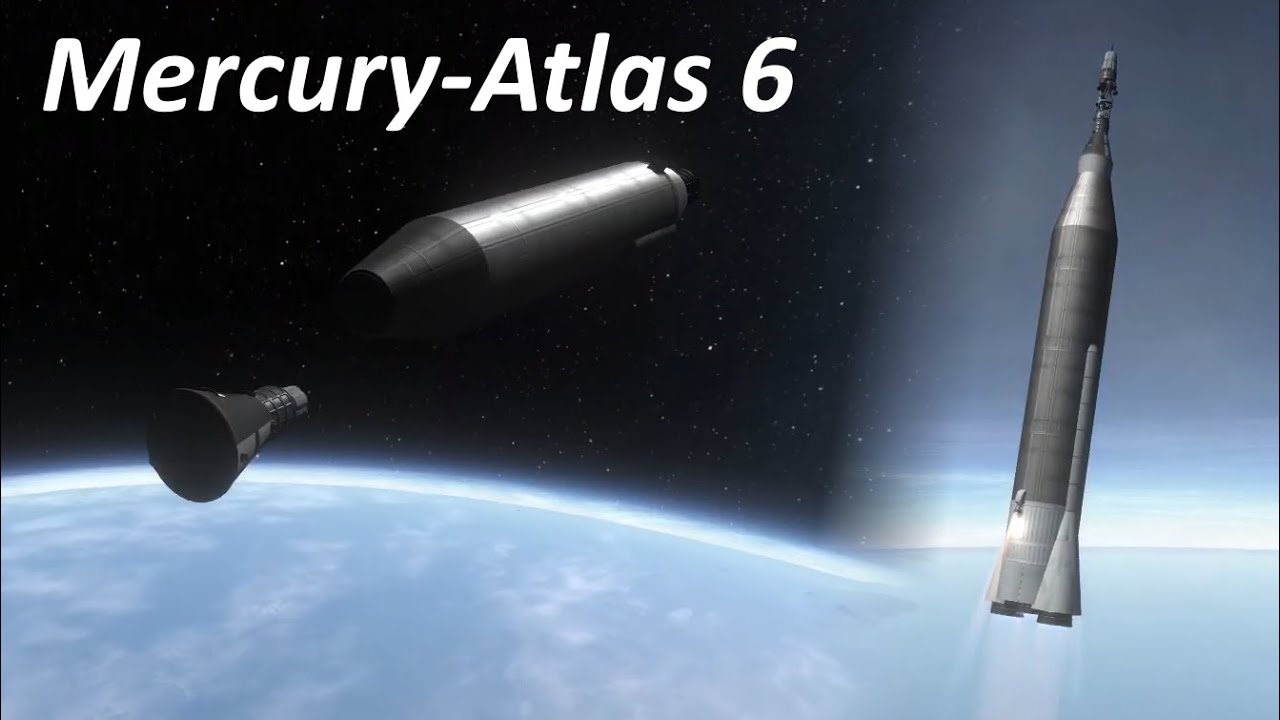 Mercury-Atlas 6 | KSP Stock Replica - YouTube