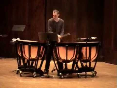 Four Pieces for Timpani (1961) - John Bergamo - YouTube