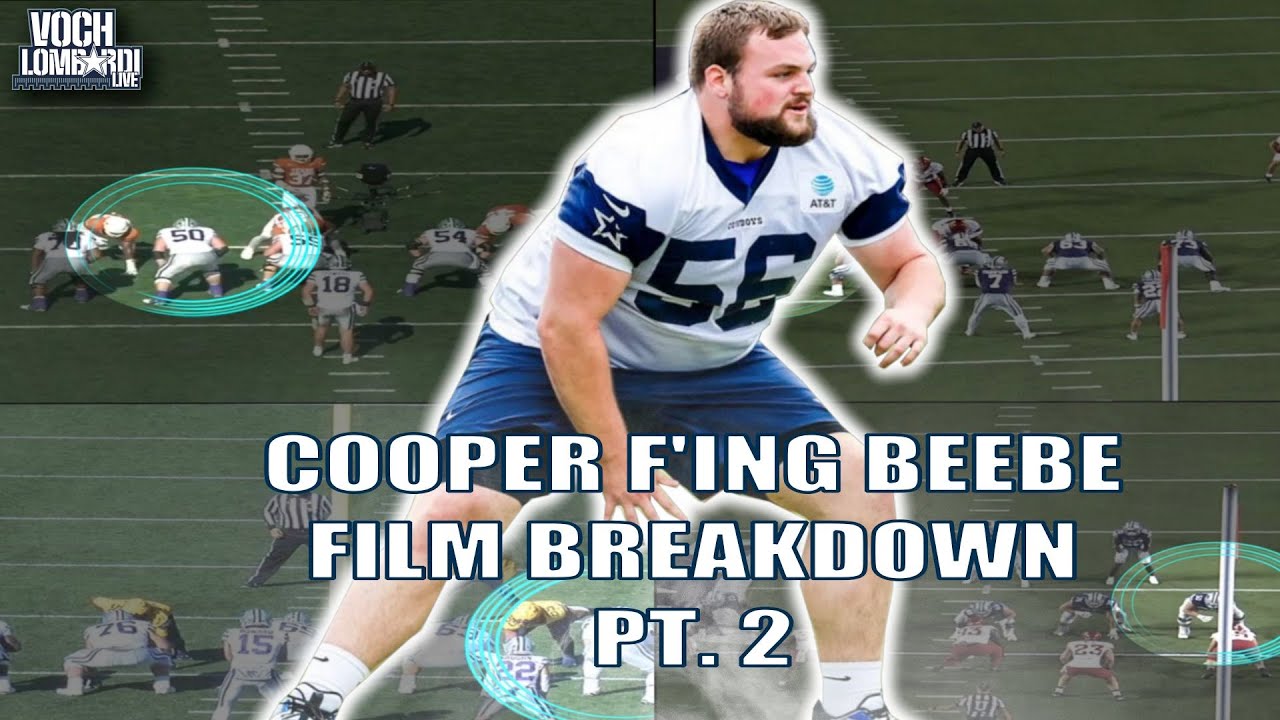 5 years of Cowboys CENTER Cooper Beebe whooping people || Film ...