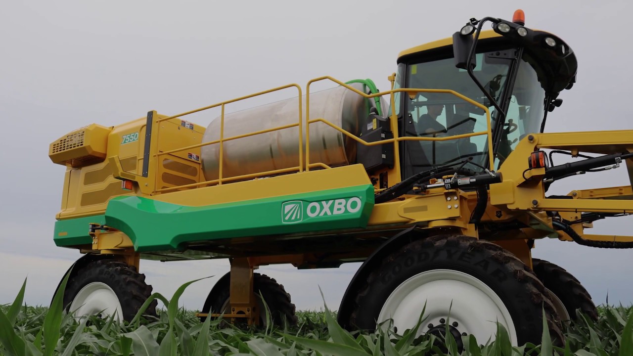 7550 & 7650 Oxbo sprayer - YouTube