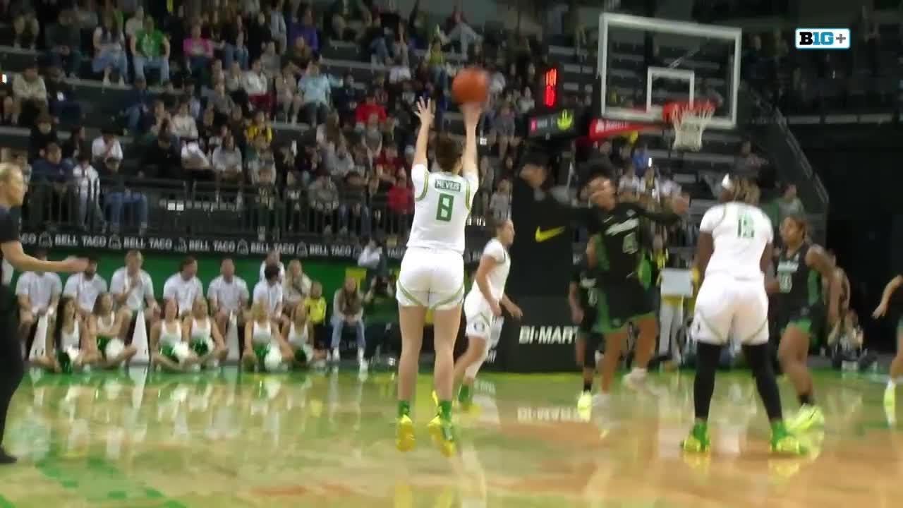 Elisa Mevius And-One 3 vs. North Texas | Oregon Women's Basketball ...