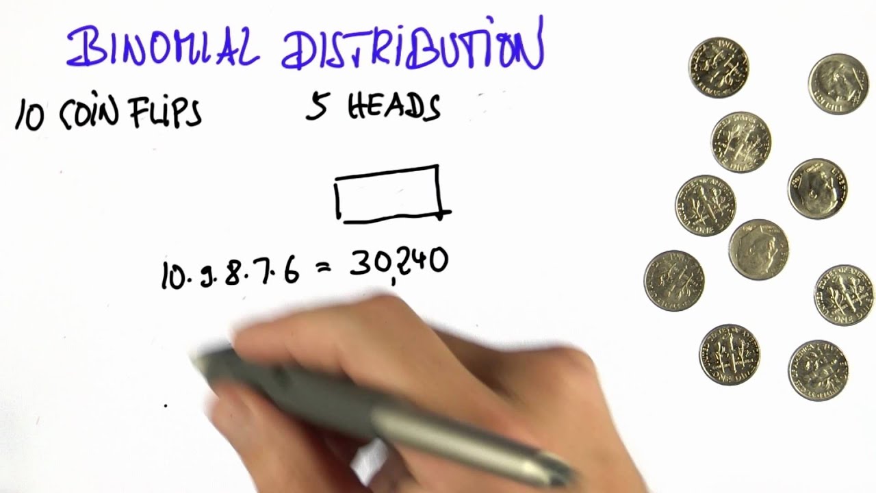 10 Flips 5 Heads Solution - Intro to Statistics - YouTube