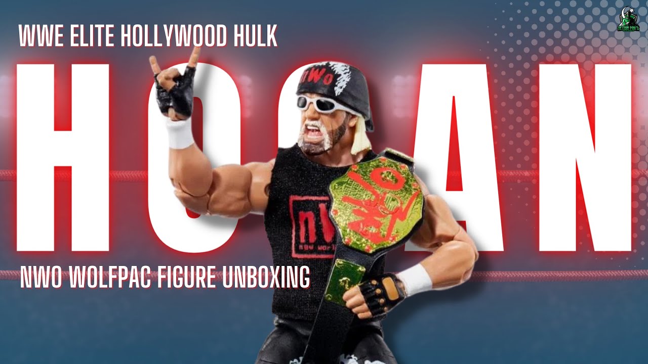 Hollywood Hulk Hogan NWO Wolfpac Elite Figure | AP Unboxing - YouTube