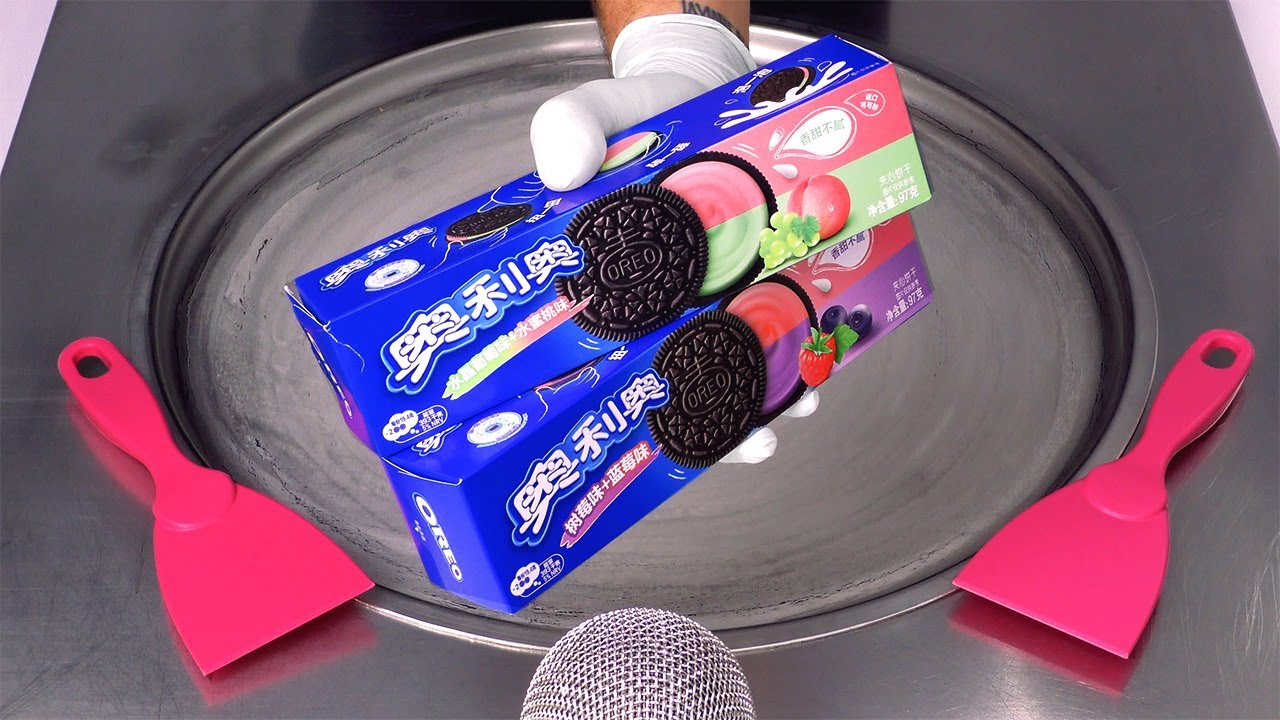 Colorful Oreo Grape & Peach and Oreo Raspberry & Blueberry Cookies ...