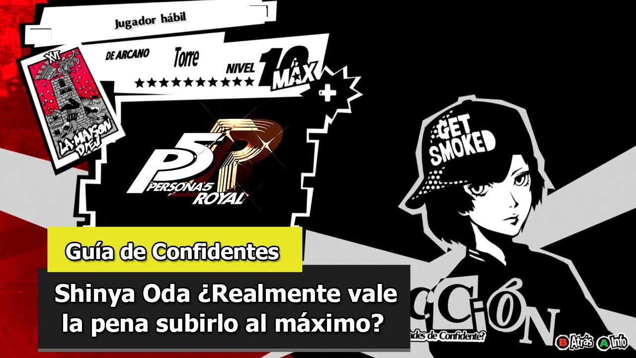 Persona 5 Royal | Guía de Confidentes | Shinya Oda ¿Realmente vale la ...