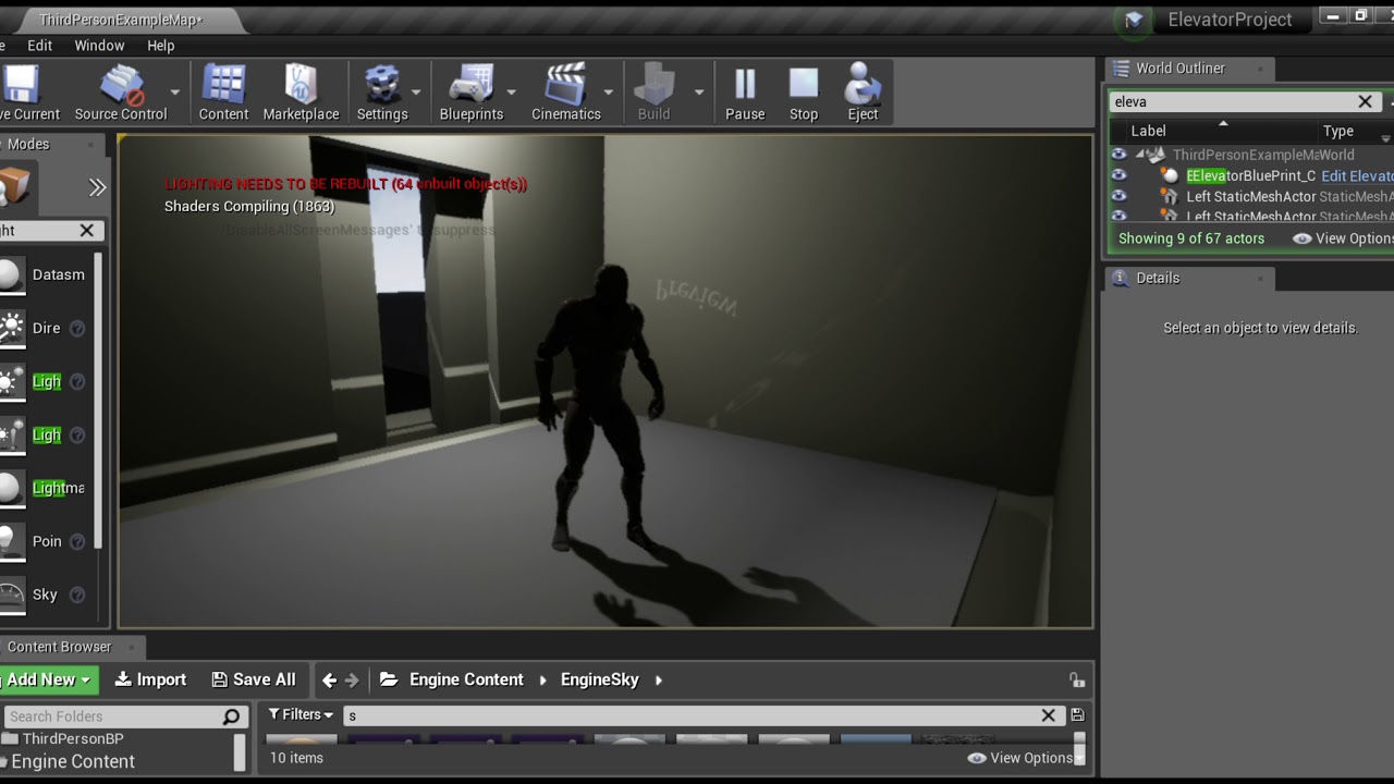 VR Class Elevator Demo - YouTube