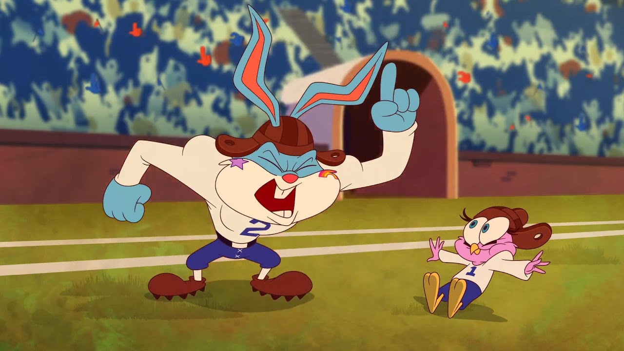 Watch Tiny Toons Looniversity-buster and sweetie play tooney ball - YouTube