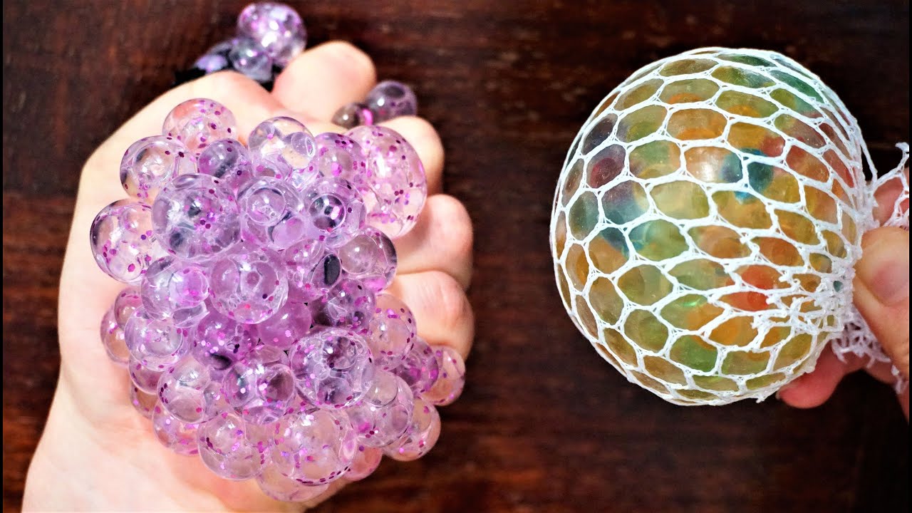 Slime vs Stress balls DIY Toys Fidget Training video compilation - YouTube