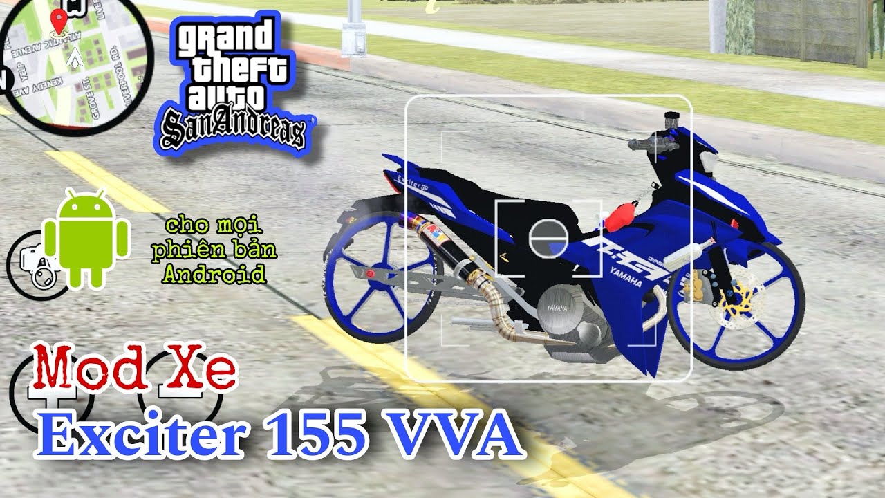 GTA San Mod - Hướng Dẫn Mod Xe Yamaha Exciter 155 VVA Độ Cho GTA San Android | Trương KA Gaming ...