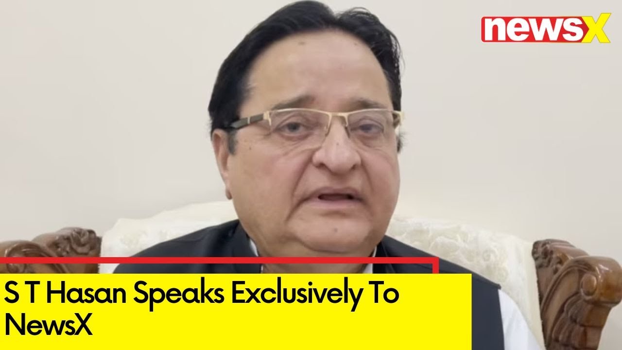 'Everyone Should Remember The Lesson Given By Public' | S T Hasan ...