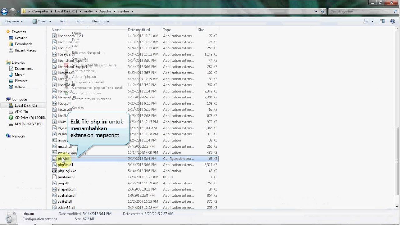 install mapserver on windows - YouTube