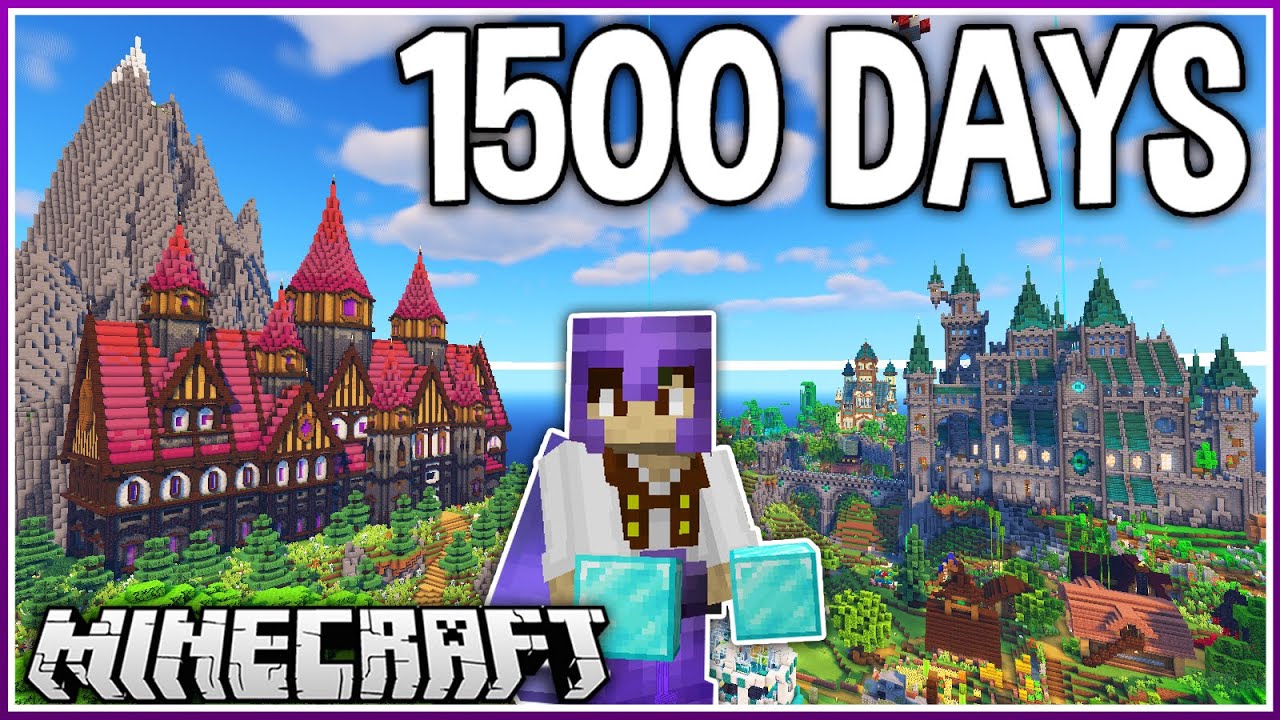 I Played Minecraft for 1500 Days.. (1.17 Survival) - YouTube