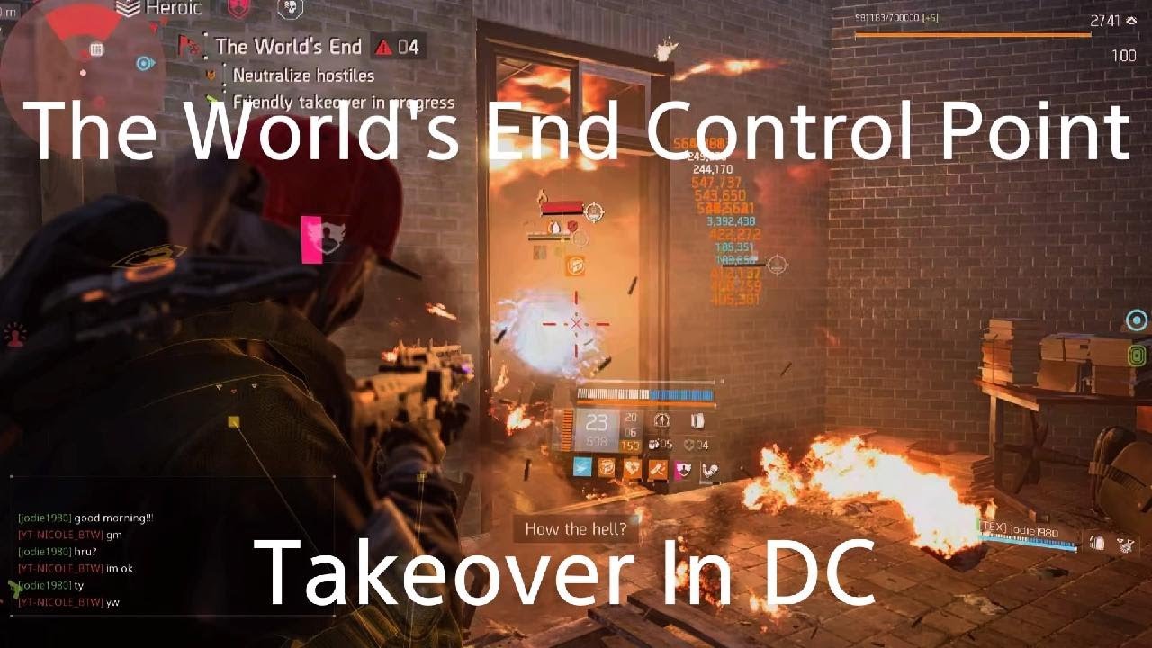 Tom Clancy's The Division 2 | The World's End Control Point | Takeover ...