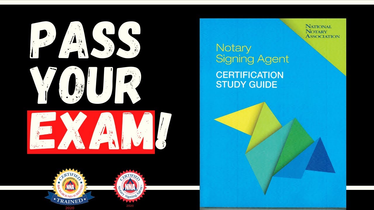 Things to know Before You take the LOAN Signing Agent EXAM | NNA - YouTube