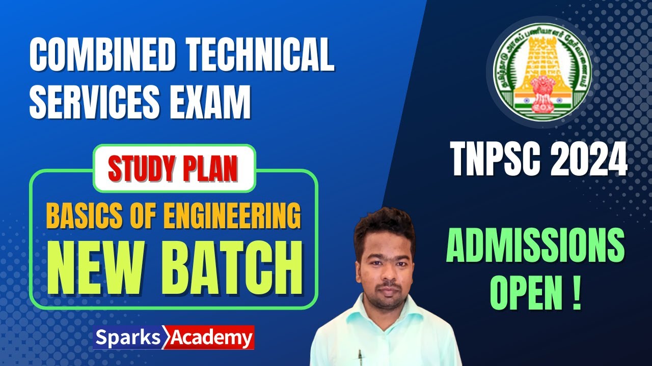 New Batch and Study Plan for Basics of Engineering | TNPSC Combined ...