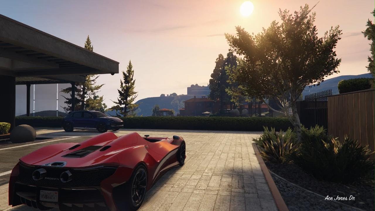 Progen Luiva Los Santos City Drivethrough | 4k HD | Grand Theft Auto V ...