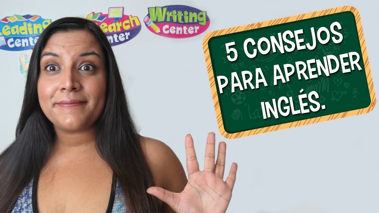 Aprende en Inglés 5 consejos para estudiar inglés. - YouTube
