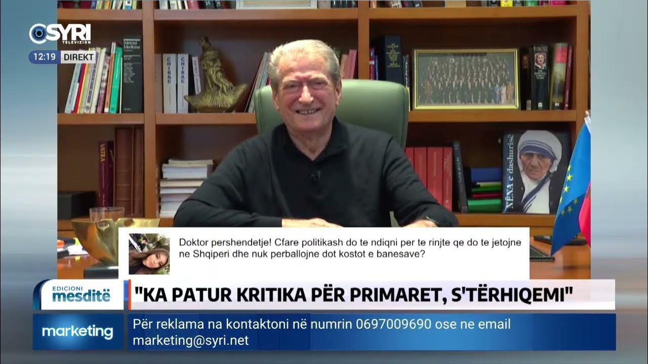 Kryetari i PD, Sali Berisha në një komunikim LIVE me ndjekësit e tij në ... Kryetari i PD, Sali Berisha në një komunikim LIVE me ndjekësit e tij në ...