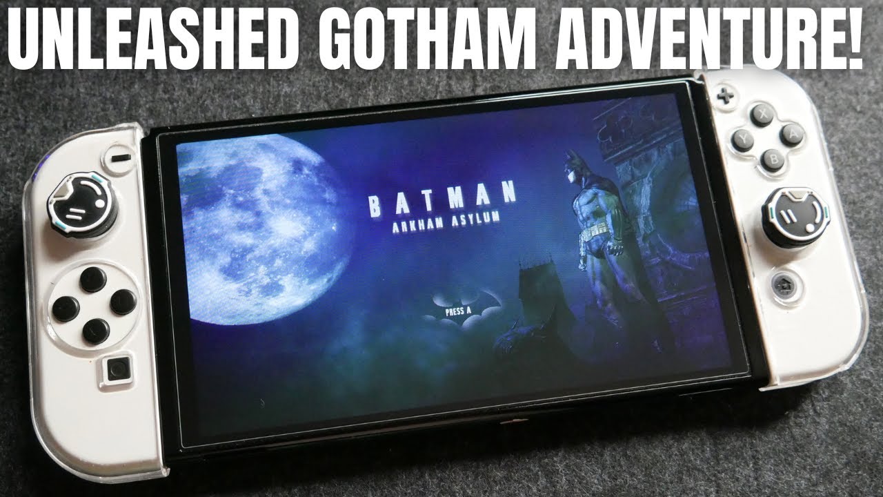 Batman: Arkham Asylum on the Nintendo Switch OLED Gameplay! - YouTube
