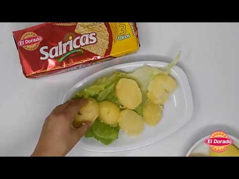 La mejor papa a la huancaína con GALLETAS SALRICAS EL DORADO - YouTube