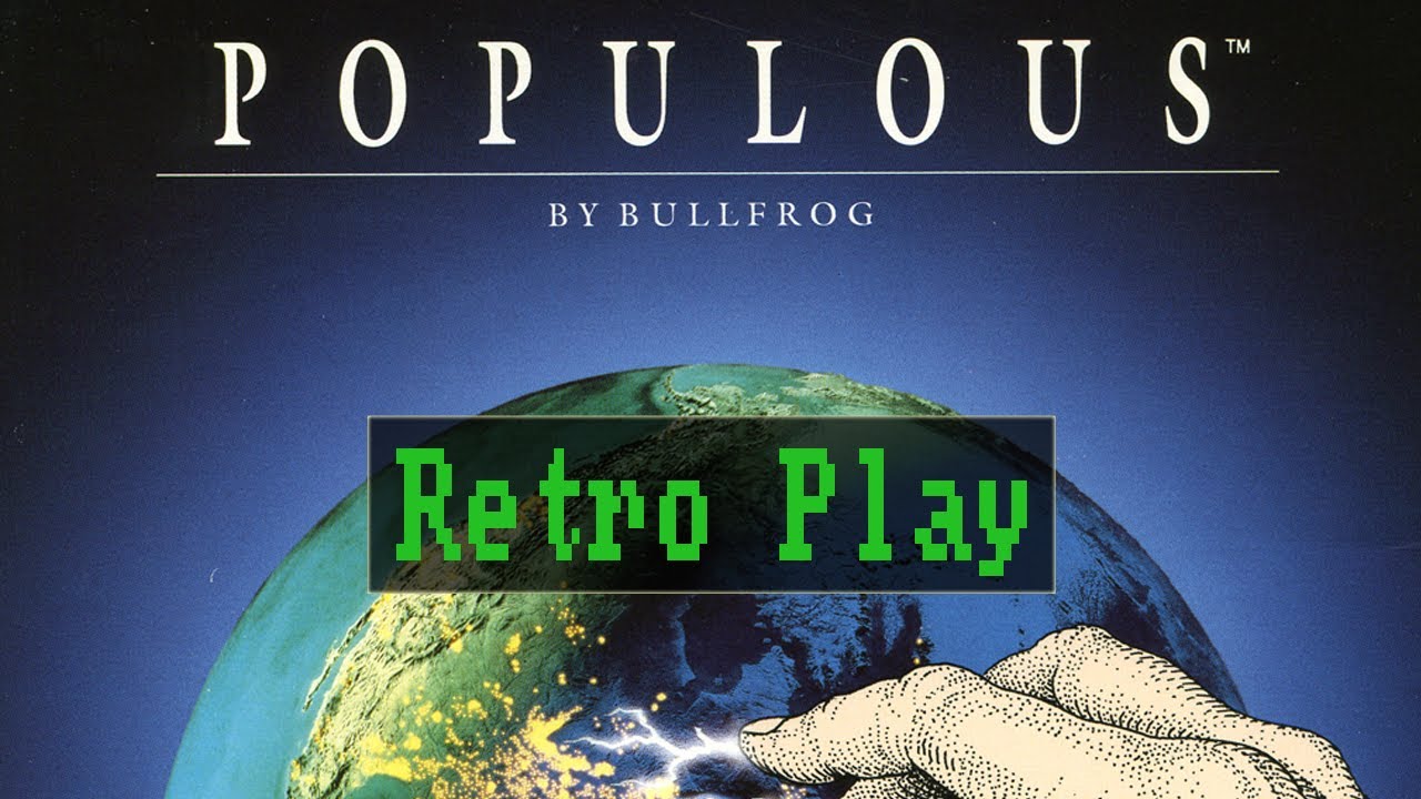 Populous (DOS, 1989) [ Retro Play ] - YouTube