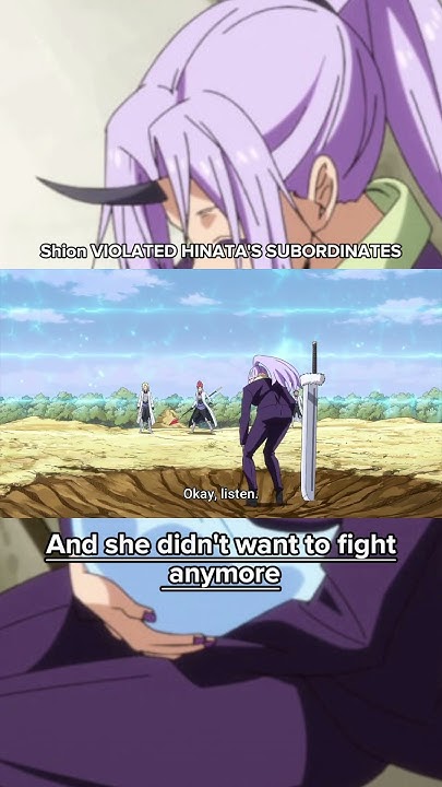Shion Violated Hinatas Subordinates Thattimeigotreincarnatedasaslime Anime Finalcrazez Weeb