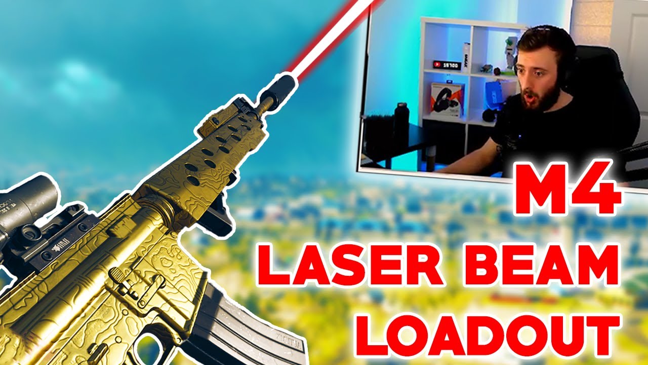 INSANE LASER-BEAM M4A1 WARZONE BUILD! (WARZONE LOADOUT) - YouTube