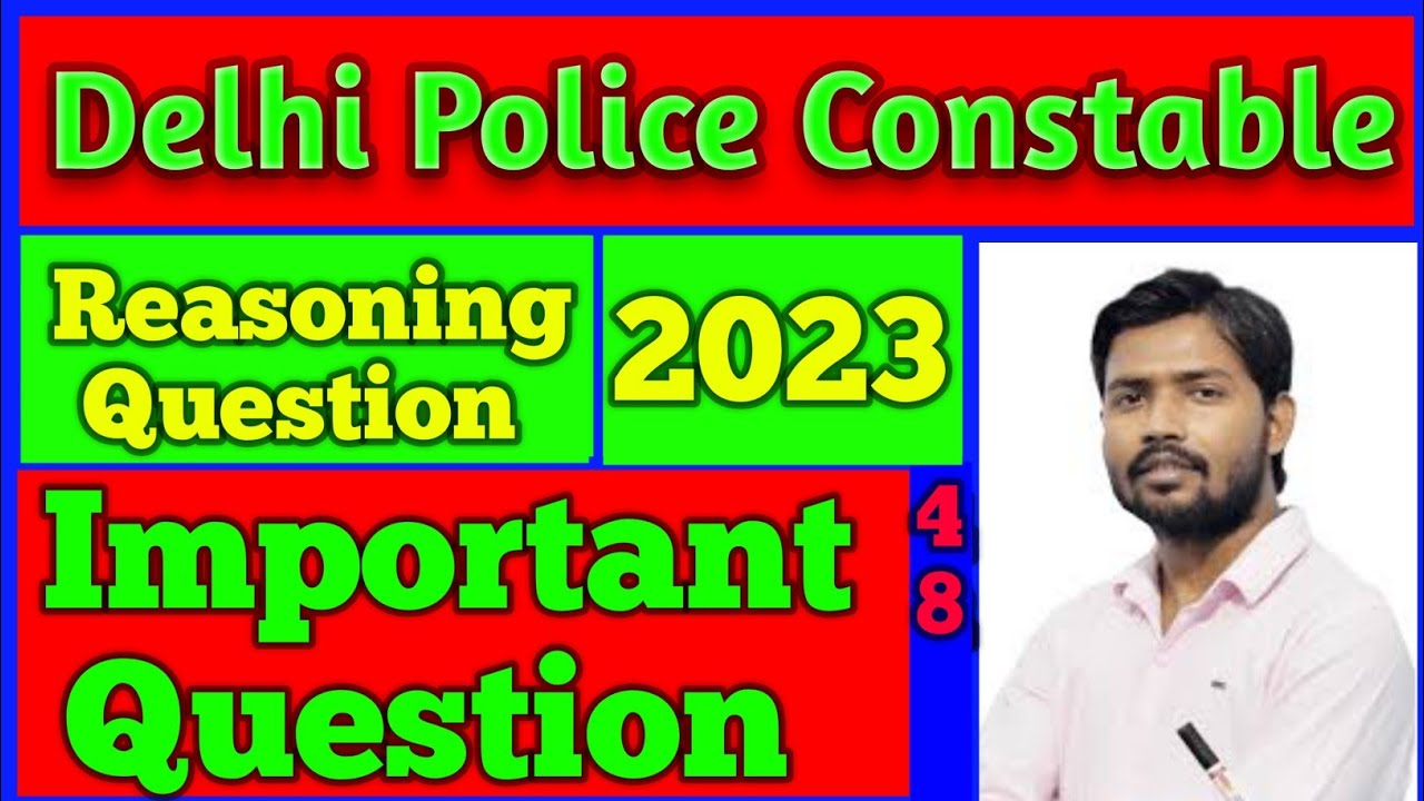 Delhi Police Constable 2023 Delhi Police Constable Previous Year Paper ...