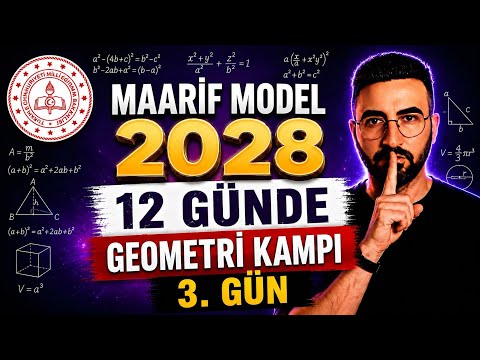 Maarif model 2028 1.aşama | 12 günde maarif Tyt geometri kampı | 3.Gün | Eşlik-Benzerlik-1