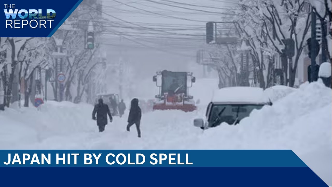 Snowstorm Hits Japan As Temperatures Plummet | Dust Storms Rage Across ...