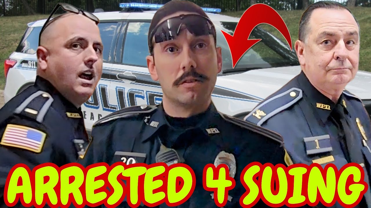 ARRESTED FOR SUING THE COPS! - YouTube