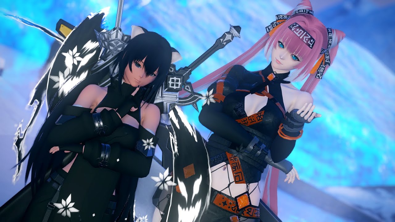 [PSO2:NGS] Dark Falz Rank 2 Duo Hu x Bo 13"15 - YouTube