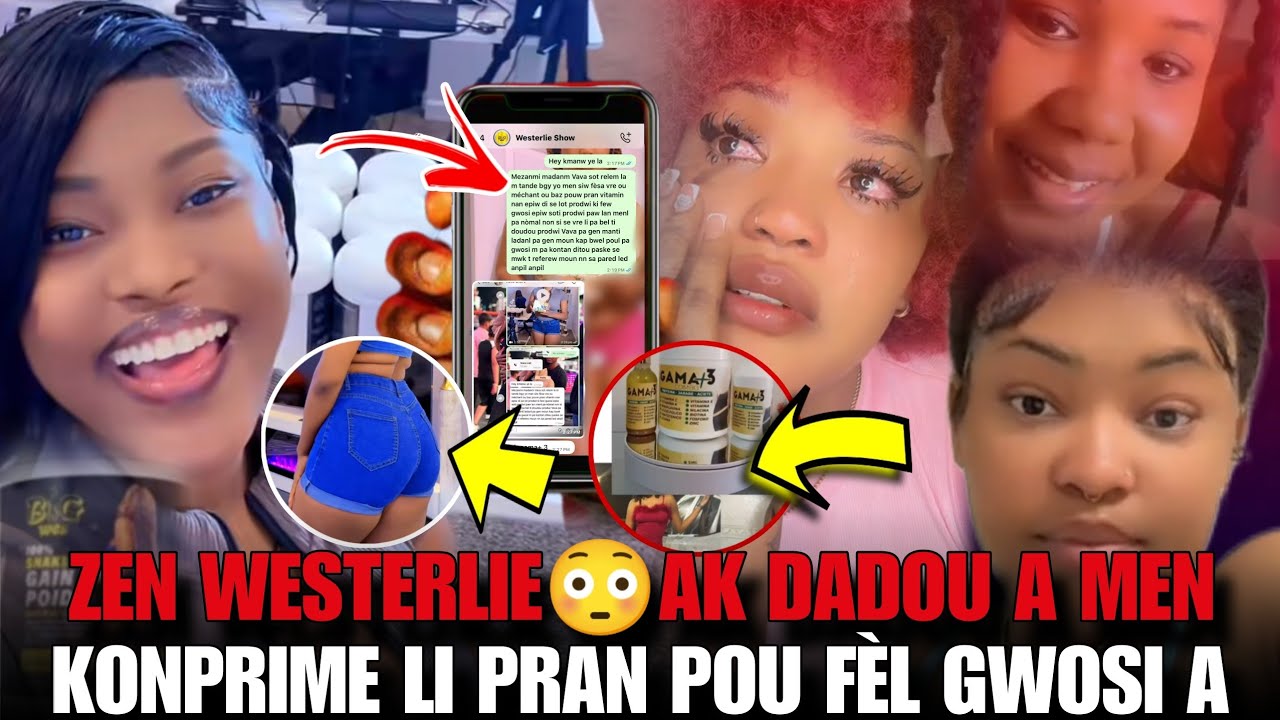 WESTERLIE TONBE NAN ZEN 😳 AK DADOU LI EGOYIS VRE LI PAT DWE FÈ VAVA SA ...