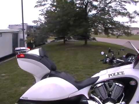 Victory Vision Police Motorcycle - YouTube