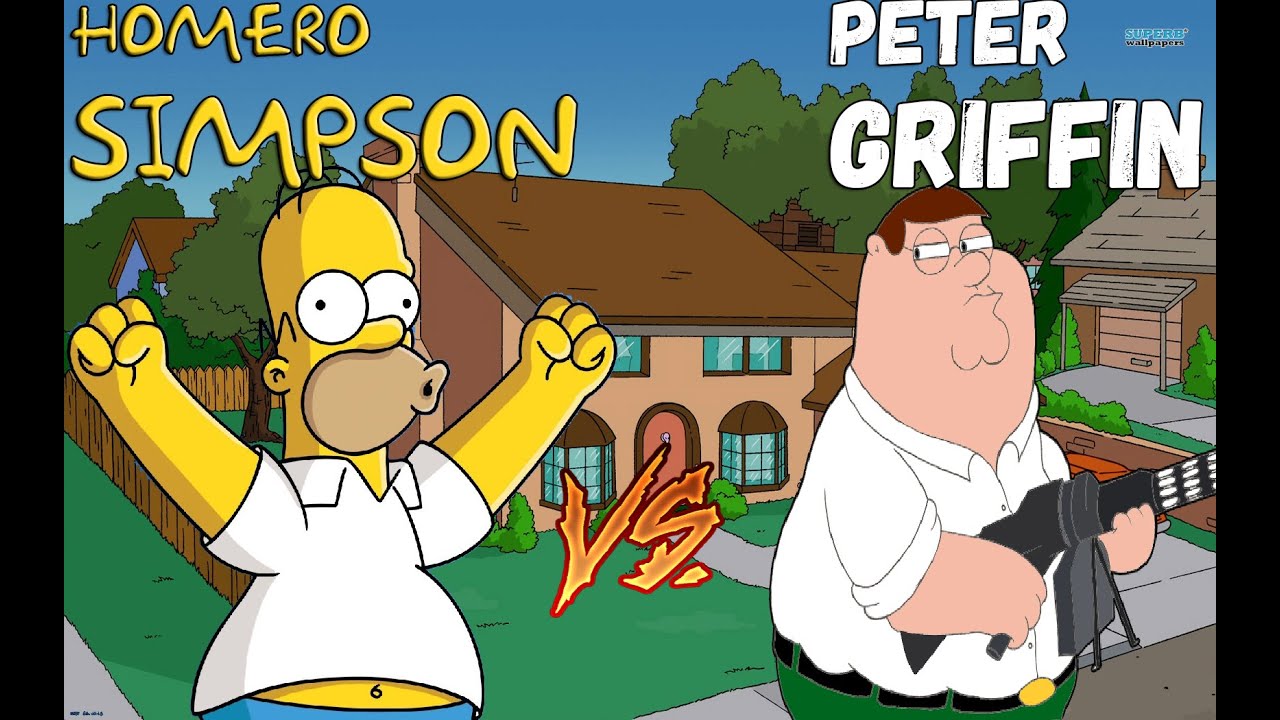 Evil Homer VS Peter Griffin MUGEN Batalla Epica - YouTube