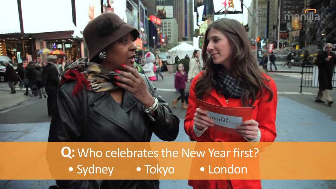 Street Sense: New Year's Trivia - YouTube