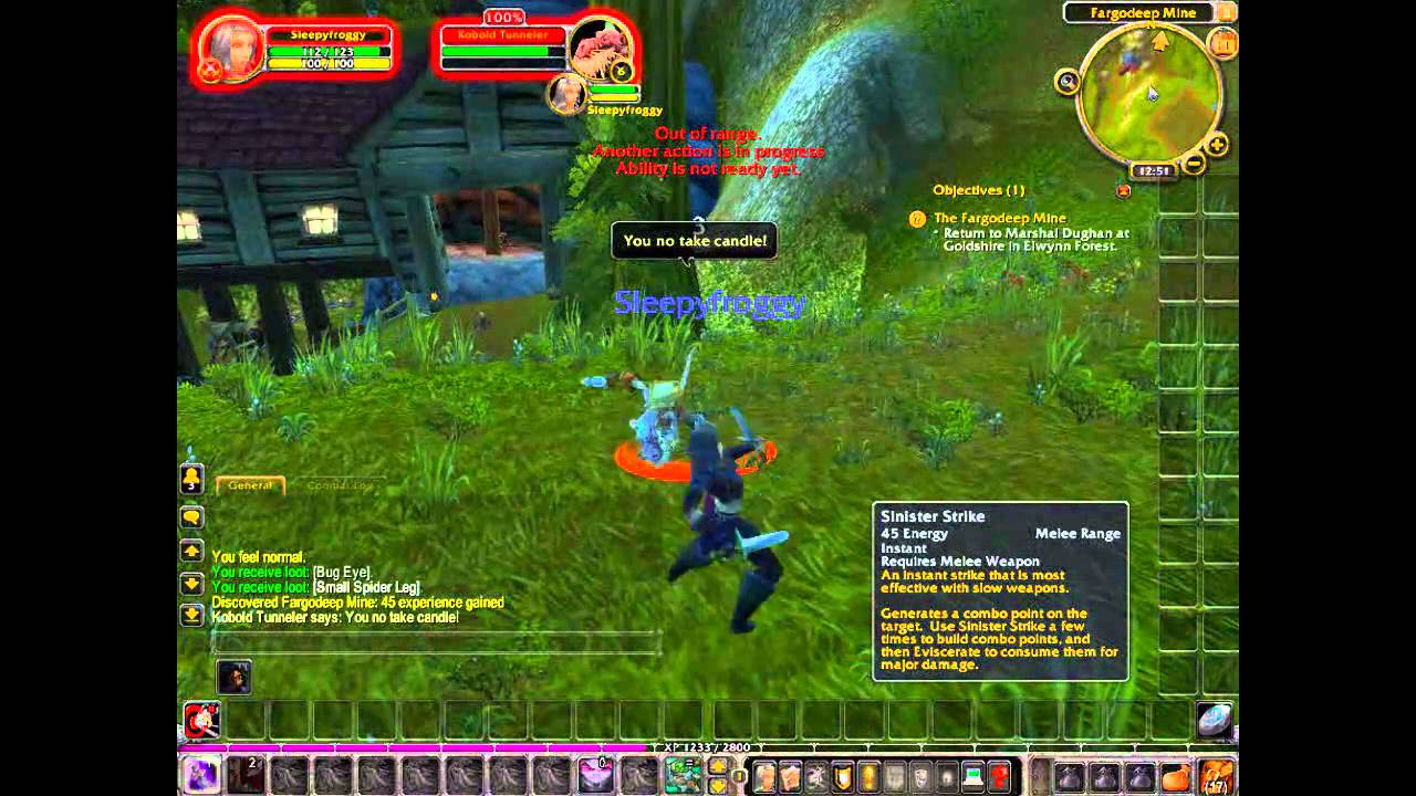 [HD]World of Warcraft Quest: The Fargodeep Mine [12] - YouTube