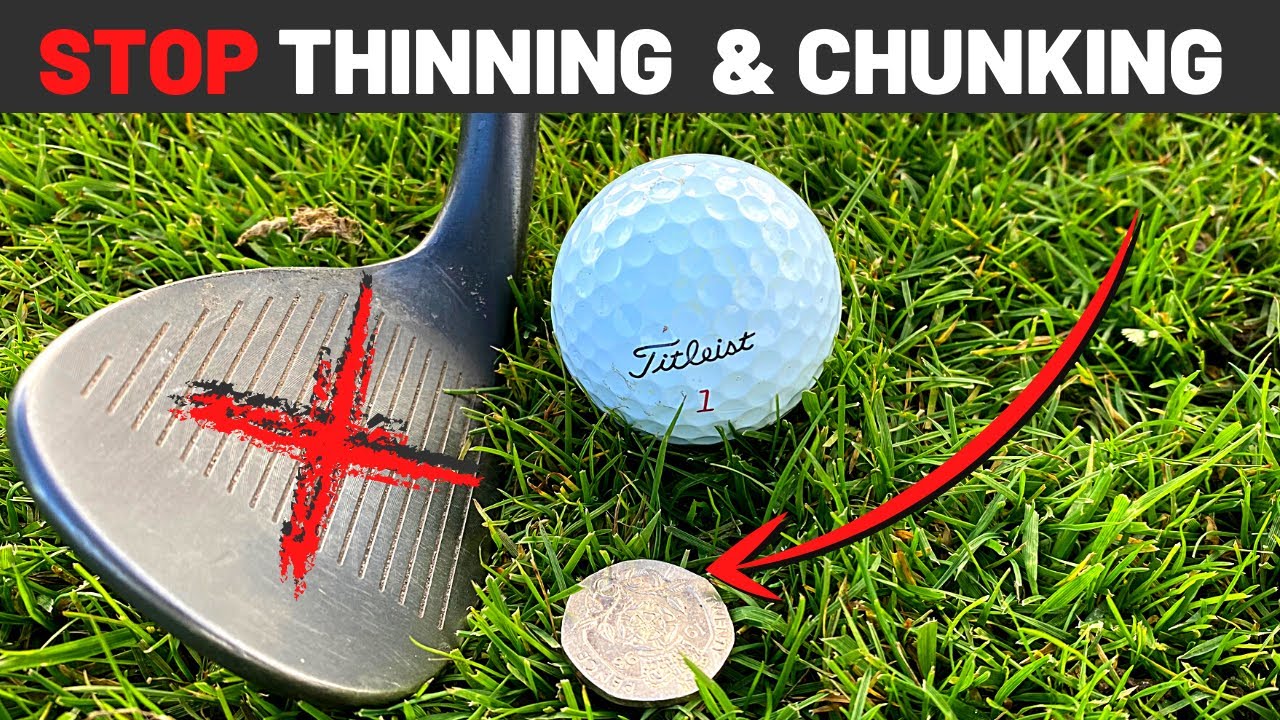 STOP BLADING and STOP CHUNKING your chip shots - YouTube