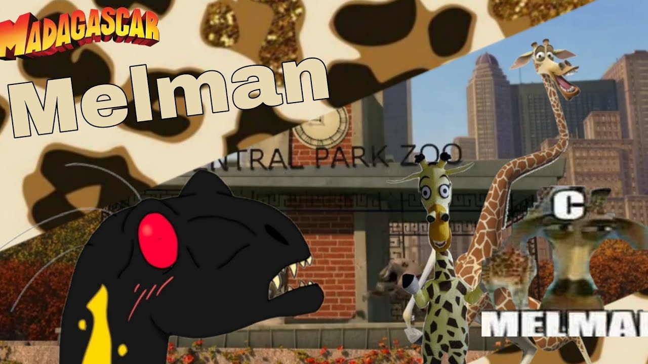 TODO SOBRE MELMAN (MADAGASCAR) #madagascar #humor #jirafa - YouTube