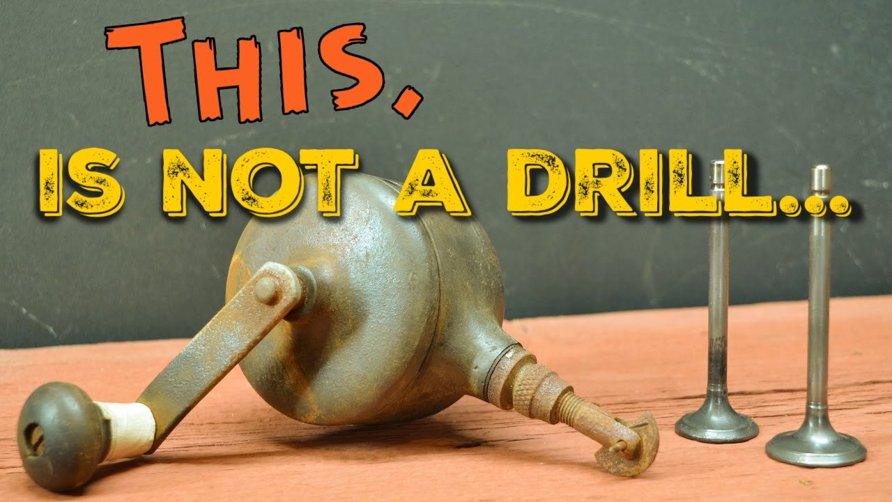 Restoration of an old "Valve Lapper" tool - YouTube