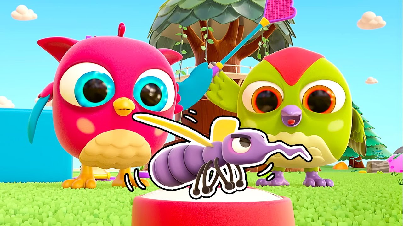 Learn insects with Hop Hop the Owl. Baby learning videos & educational ...