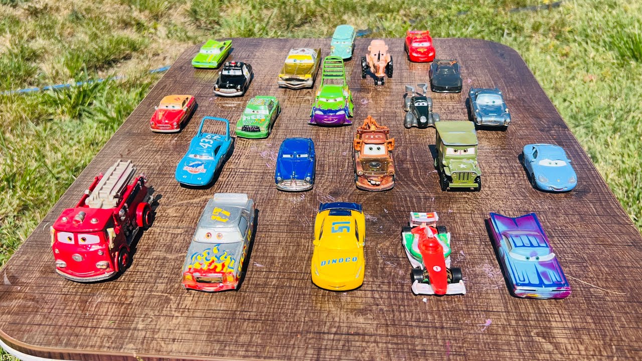 Disney Pixar Cars Lightning Mcqueen Cruz Ramirez Jackson Finn Fillmore ...